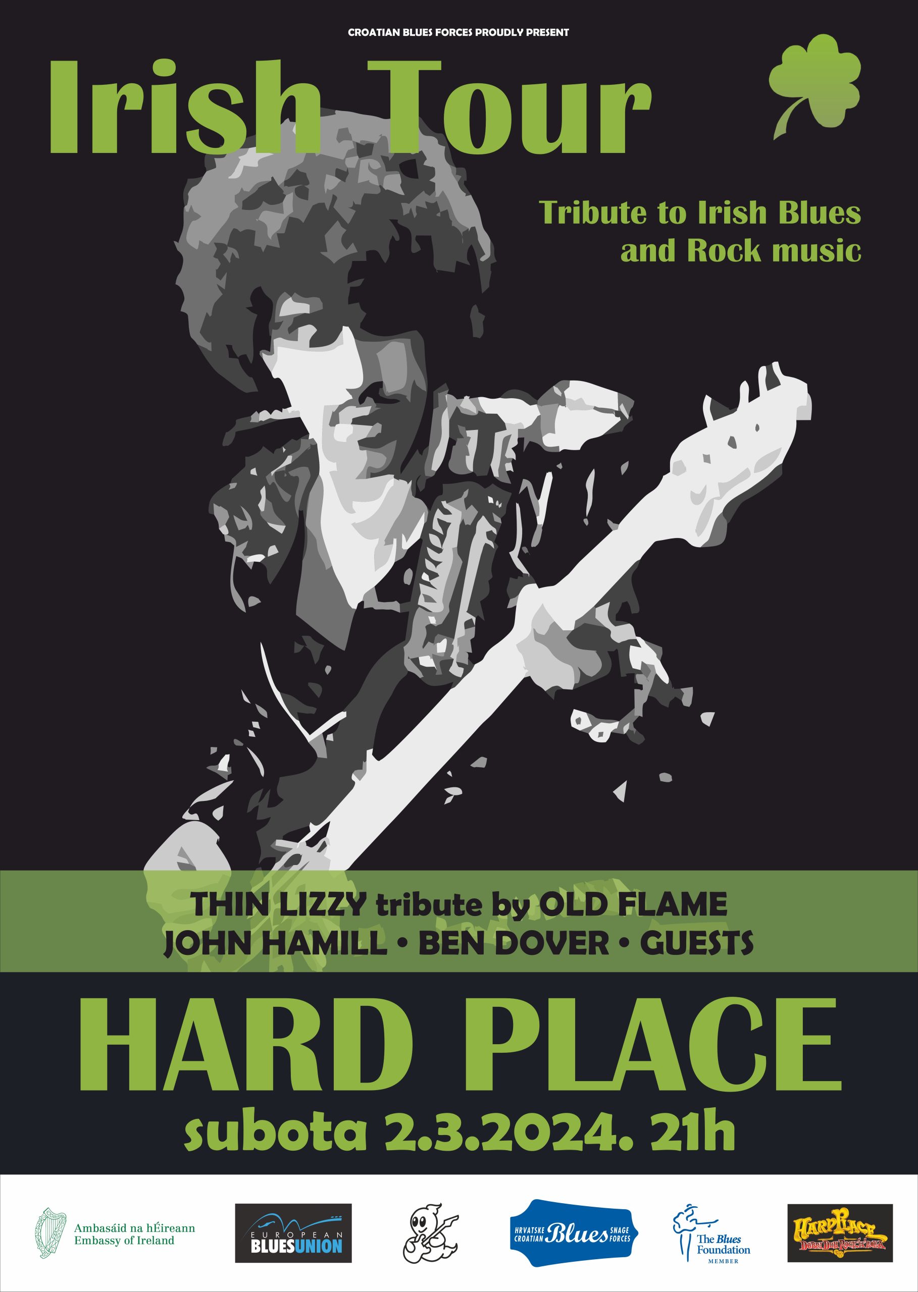 Irish Tour 2024 - Hrvatske blues snage