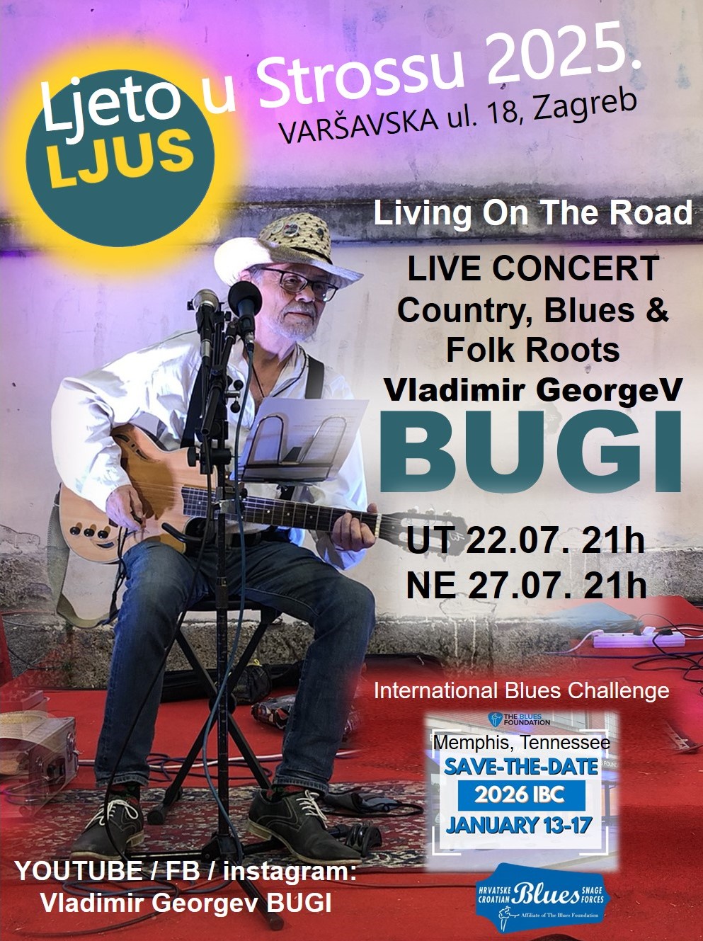 Bugi na Ljeto u Strossu - Hrvatske blues snage